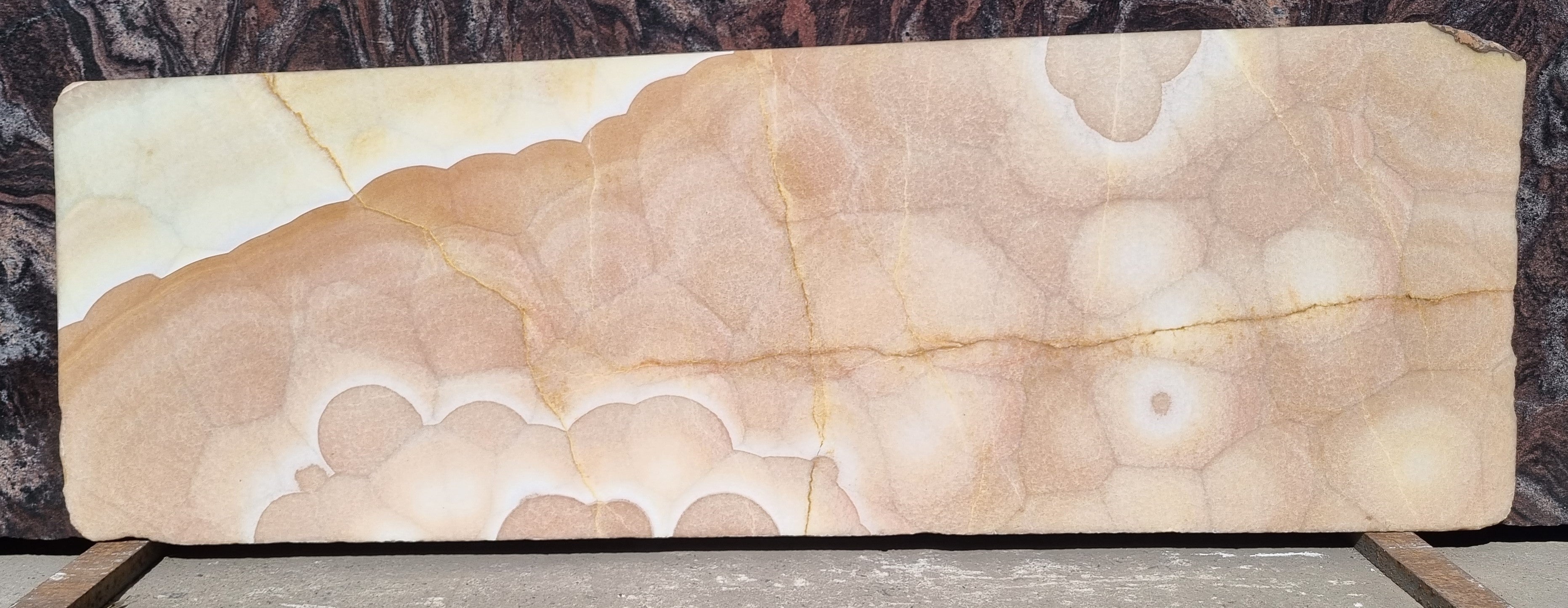 Beige Nebula Onyx – MAMTA MARBLES