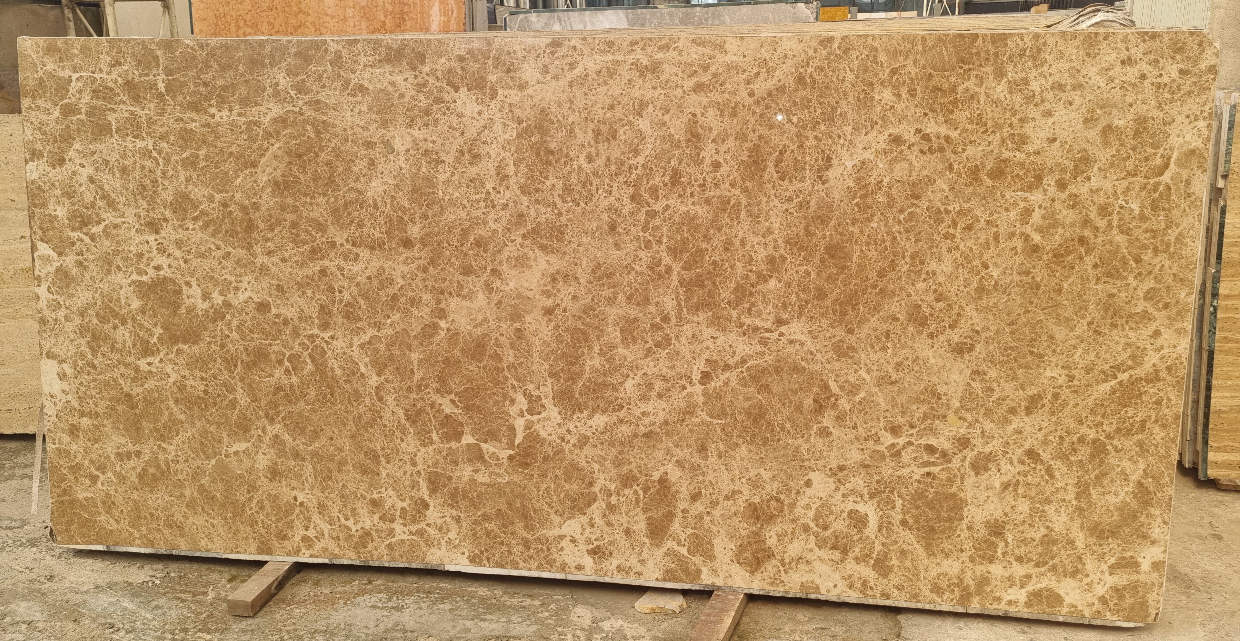 Light Emperador ( Lot no-262) – MAMTA MARBLES