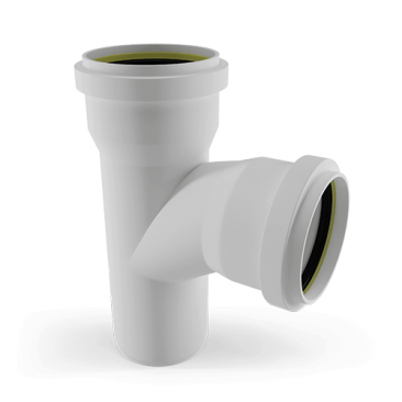 SWR FITTING WITH INTEGRATED RING SWEPT TEE (Plain) IS 14735 – MAMTA MARBLES